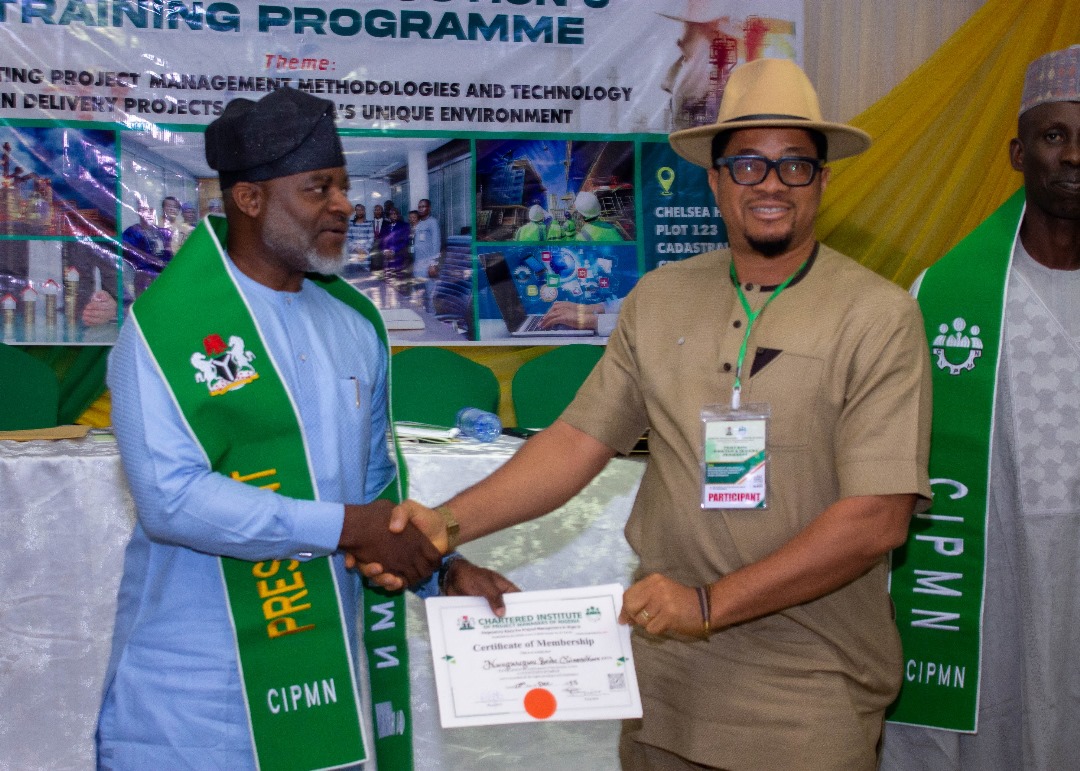 2023 Induction - Chartered Institute of Project Managers of Nigeria